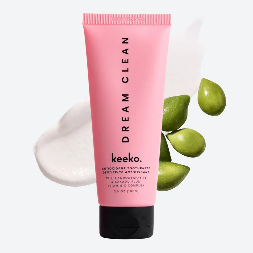 Keeko Oral Care - Antioxidant Toothpaste & Biodegradable Toothbrush Set